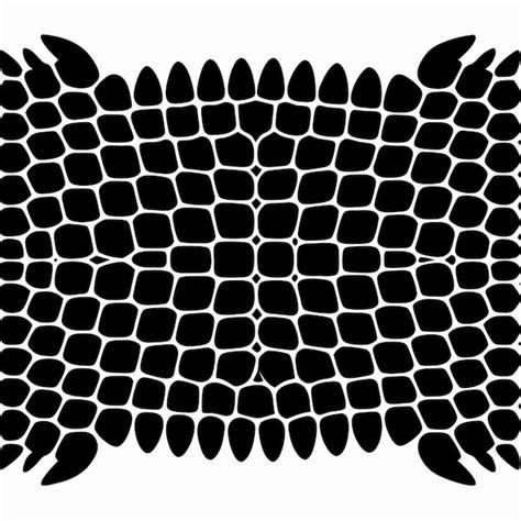 Alligator Pattern Vector Sleek Alligator Silhouette Vector Design Png