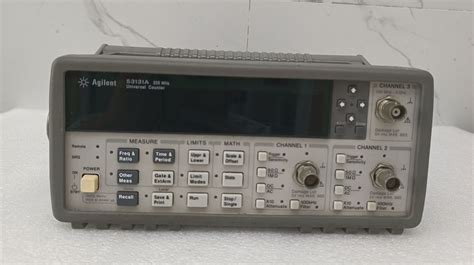 Agilent 53131a计数器安捷伦53131a通用频率 哔哩哔哩
