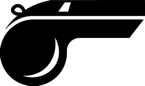 Whistle Icon Royalty Free Vector Image Vectorstock