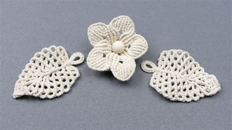 Macrame Leaf Tutorial Youtube