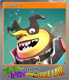 Yooka Laylee And The Impossible Lair Capital B Steam Trading Cards
