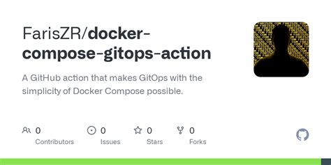 Docker Compose Gitops بستخدام Docker Compose Gitops Action شبكات وخوادم واستضافة الخدمات