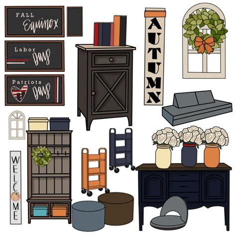 Bitmoji Decor Clipart Fall Theme Bitmoji Digital Classroom