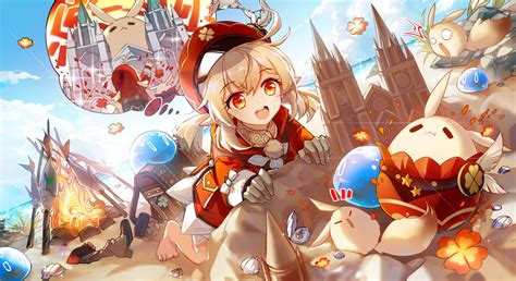 Klee Genshin Impact Hd Klee Genshin Impact Slime Genshin Impact Hd Wallpaper Rare Gallery