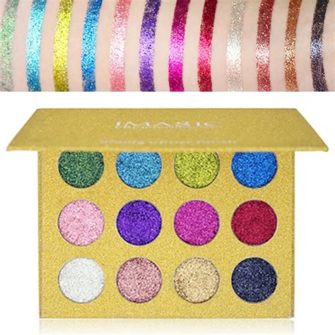 9 Colors Glitter Eyeshadow Eye Shadow Palette Makeup