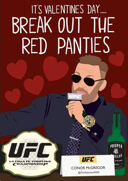 Conor Mcgregor Ufc Valentines Day Card 34675 Thortful
