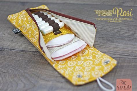 Täschchen Für Slipeinlagen Und Tampons Rosi Nähanleitung