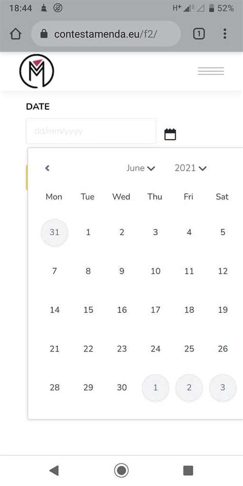 Datepicker Ui Too Big On Mobile Get Help Gravity Forms