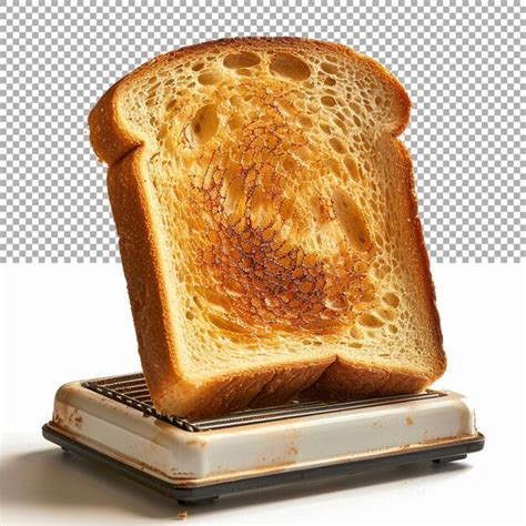 A Small Appliance Used To Brown Slices Of Bread On A White Background Premium Ai Generated Psd