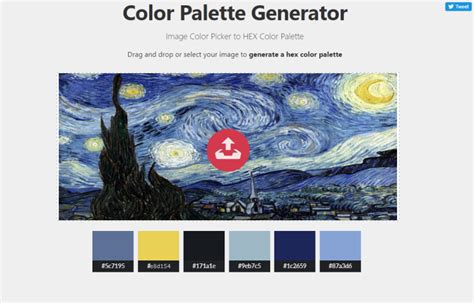 Color Palette Generator Image To Hex Conversion