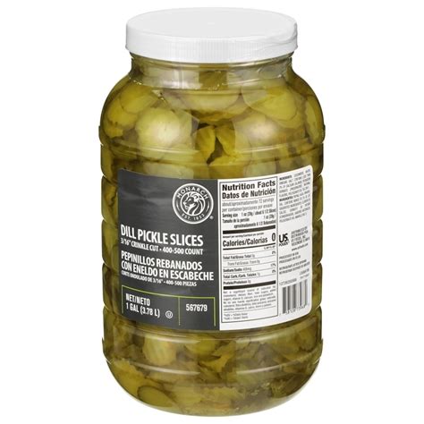 Monarch 316 Crinkle Cut Dill Pickle Chip 400 500 Count