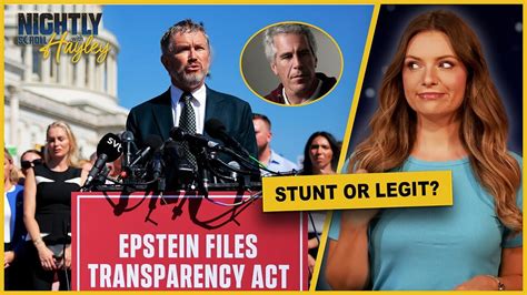 Season 2 Of The Epstein Show Just Dropped Nightly Scroll W Hayley