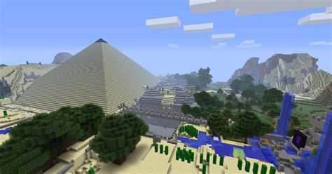 13 Scale Great Pyramid Of Cheops Minecraft Map