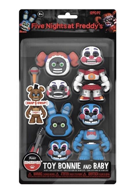 Funko Snaps Five Nights At Freddys Collection And Mix Them All Set