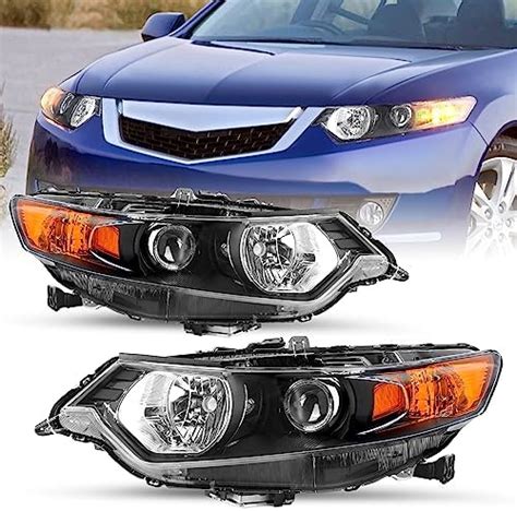 Amazon.com: ACANII - For [HID/Xenon Model] 2009-2014 Acura TSX Factory OE Style Projector ...