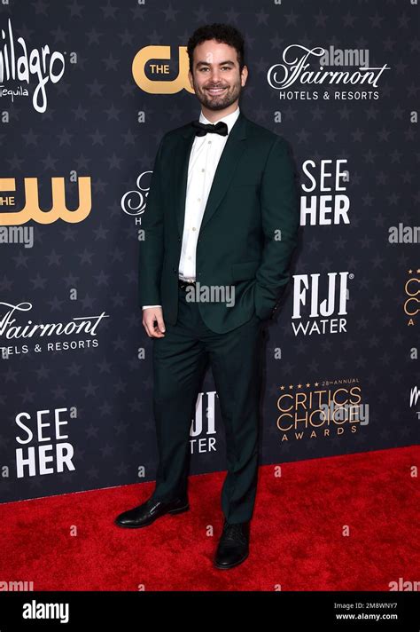 Jared Frieder Arrives At The 28th Annual Critics Choice Awards At The Fairmont Century Plaza