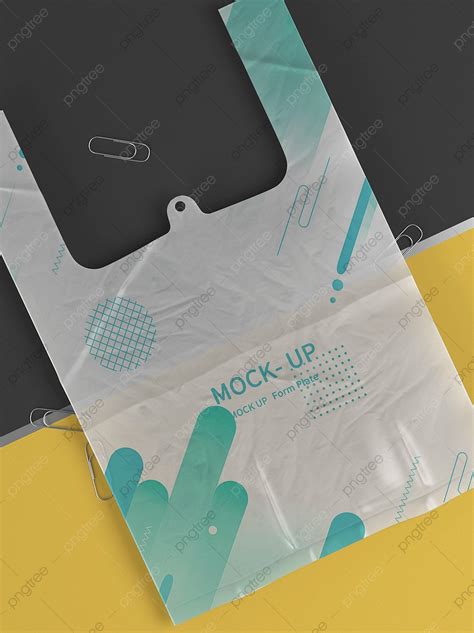 Original 3d Plastic Bag Prototype Template Download On Pngtree