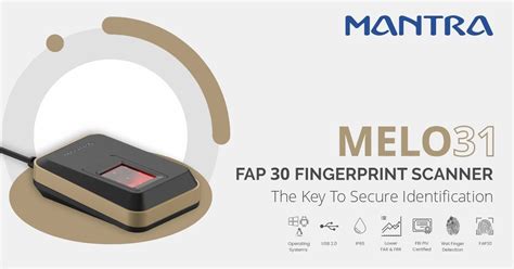 Mantra Softech On Linkedin Biometrics Security Fap30