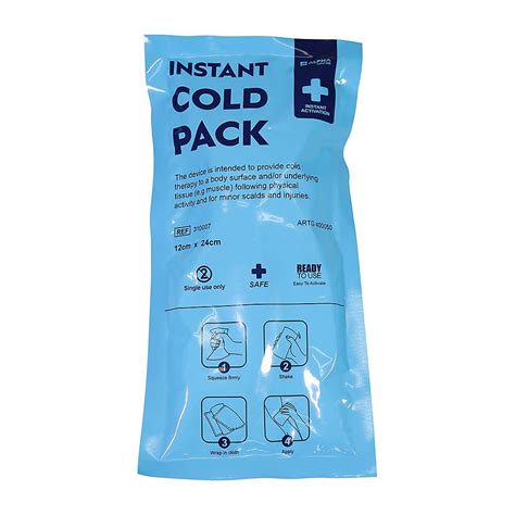 Instant Cold Ice Pack 12cm X 24cm Alpha First Aid
