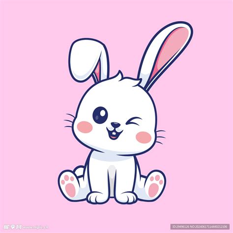 可爱卡通兔子设计图图片素材其他设计图库昵图网