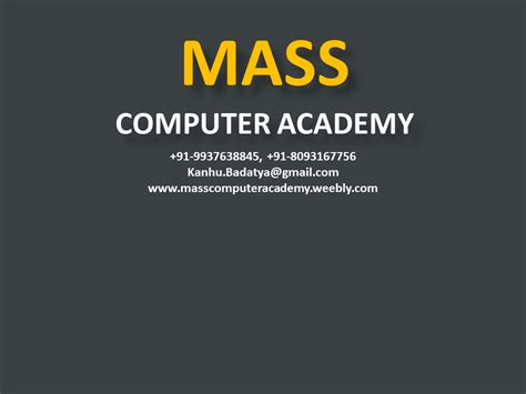 Mass Computer Academy