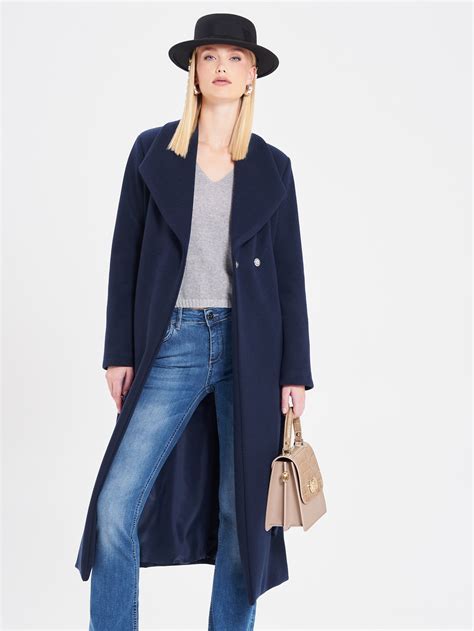 Abrigo Bata Azul Oscuro Rinascimento