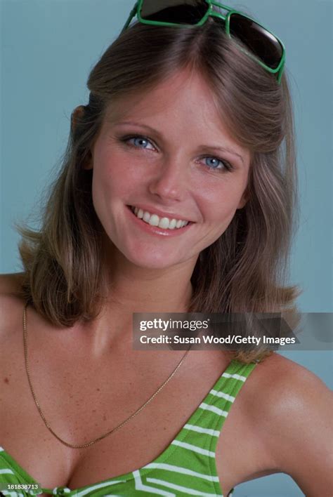 Portrait Of American Model And Actress Cheryl Tiegs As She Poses