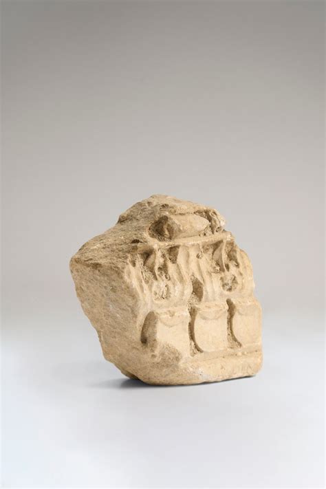 Proantic Marble Cornice Fragment Roman Period 1st Century Ad