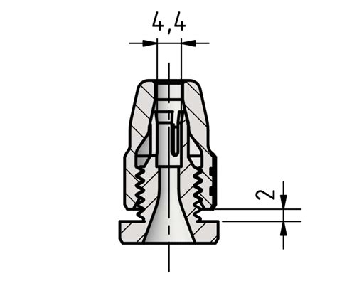 Dn4 Ptfe Hose Clamp Ø4mm M12 By Nikolas Makerworld