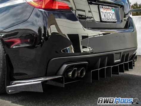 Subaru Wrx Sti V3 Rear Diffuser For The Subaru Wrx Sti