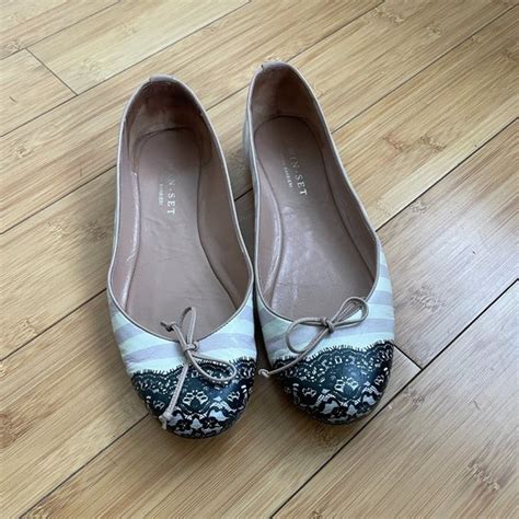 Twin Set Shoes Twin Set Milano Flats Poshmark