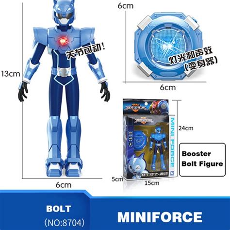 Miniforce X Bolt Volt Blue Action Figure Set Mini Ubuy India
