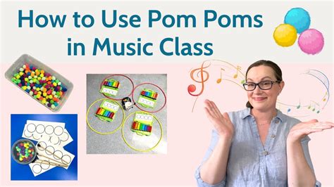 How To Have Fun With Pom Poms In Music Class Youtube