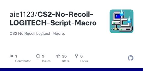 Github Aie1123cs2 No Recoil Logitech Script Macro Cs2 No Recoil Logitech Macro