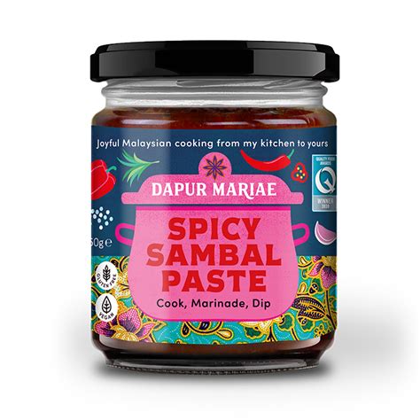 Dapur Mariae Spicy Sambal Paste 6x250g Artisan Food Club Dapur Mariae Spicy Sambal Paste 6x250g Artisan Food Club