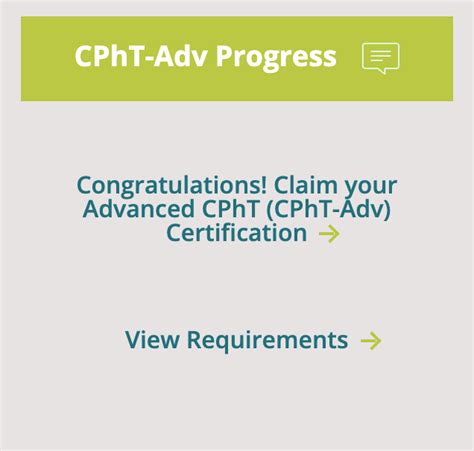 How Do I Claim The Cpht Adv Certification Once I Become Eligible