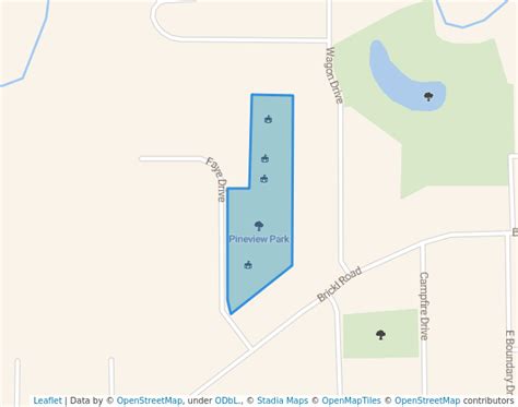 Pineview Park In West Salem Map And Routes