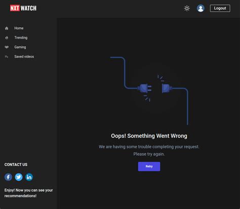 Github Koushik00 Technxtwatch Ccbp Assignment 7 Nxtwatch Assignment 7 Ccbp React Js