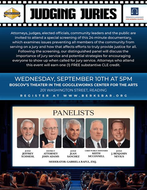 Free Event Judging Juries W Panel Discussion Goggleworks