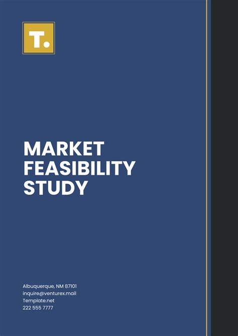 Free Market Feasibility Study Research Template To Edit Online