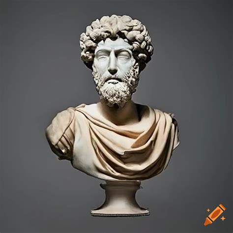 Portrait Of Marcus Aurelius The Stoic Philosopher