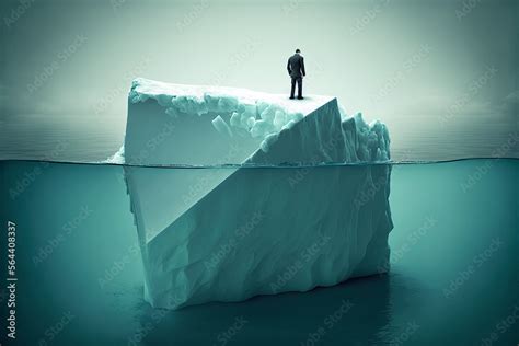 Tip Of The Iceberg Business Concept Generative Ai Iceberg Success
