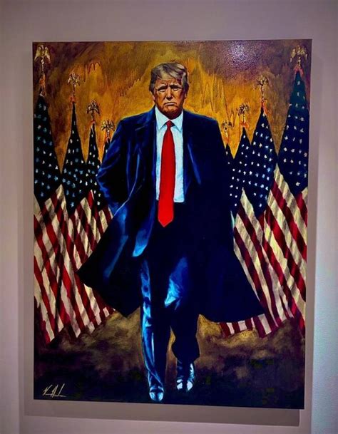 Donald Trumps New Satanic Themed White House Portrait Sparks Outrage