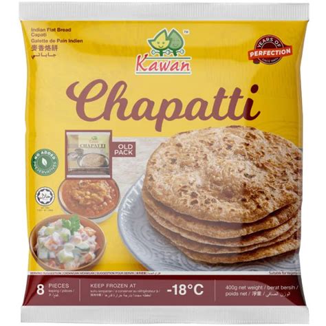 Kawan Chapati 8 Pieces 400 G Frozen
