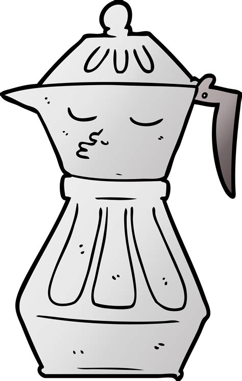 Cafetera De Dibujos Animados 45089932 Png