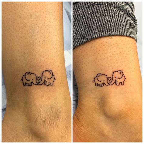Updated 40 Matching Sister Tattoos Youll Both Love July 2020
