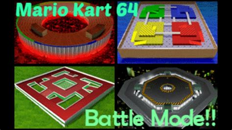 Mario Kart 64 Multiplayer Battle