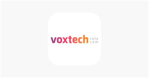 ‎voxtech Na App Store