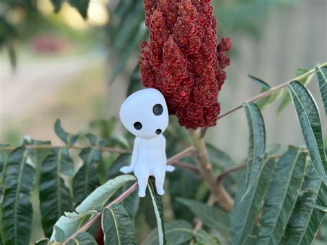 Kodama From Princess Mononoke The Tree Spirits Kodama Set Anime