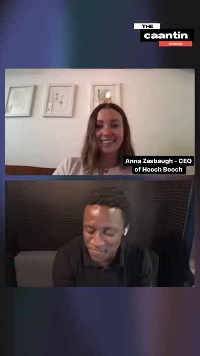 Caantin On Linkedin Anna Zesbaugh Founder And Ceo Of Hooch Booch
